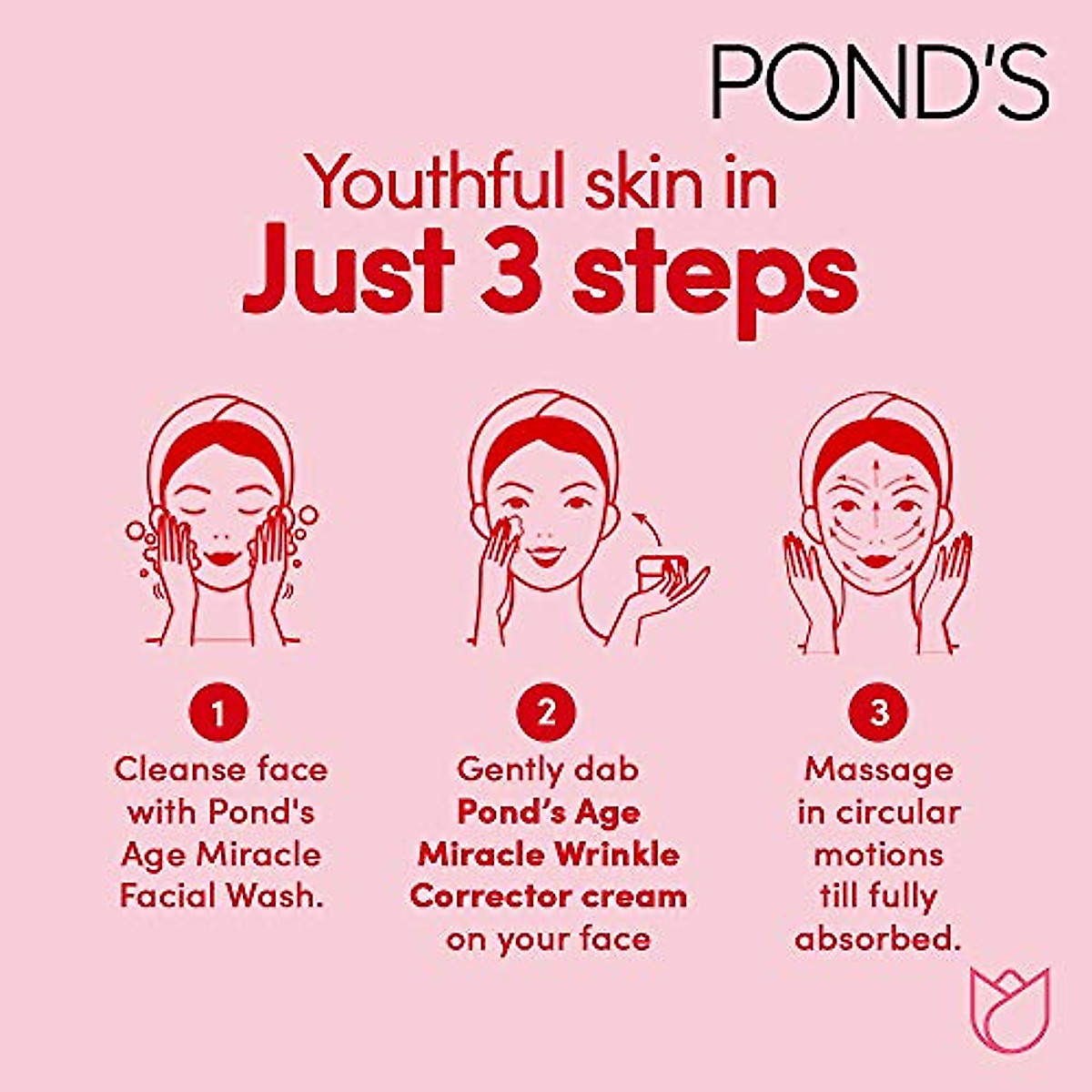 Ponds Age Miracle Night Cream, Anti Wrinkle Cream & Night moisturizer, Perfect Night Cream for Face, 50 ML