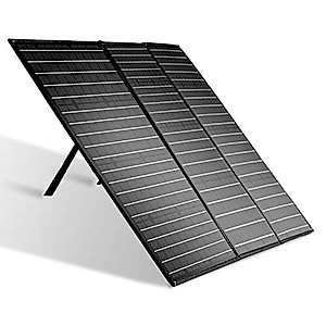 XINPUGUANG Solar Panel 150W 12V Foldable Solar Charger Portable Kit 20A Controller Portable Generator Power Station Battery USB Devices Cars RV Boat Camping (150W)