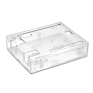 Gikfun UNO R3 R4 Case Transparent Clear Computer Box Compatible with Arduino UNO R3 R4 EK1655