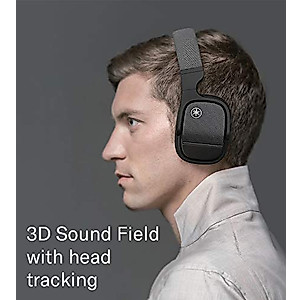 Yamaha YH-L700A Wireless Headphones with 3D Sound – Over-Ear, Listening Optimizer, Advanced ANC Active Noise-Cancelling, Bluetooth 5 with aptX Adaptive, Black