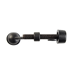 Delaney Hardware 402602- Hd Hinge Pin Door Stop, Black