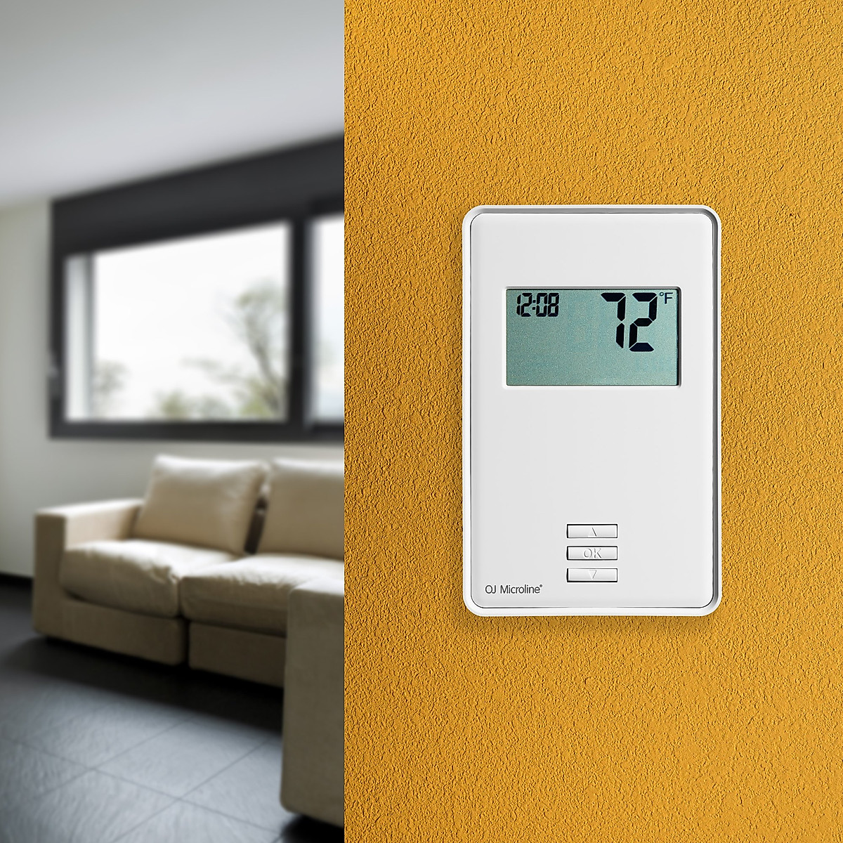 nSpire Touch WiFi Programmable Thermostat (White)