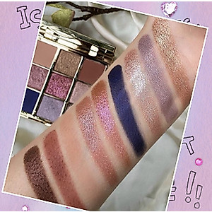 CATKIN Eyeshadow Palettes Sparkly Eyeshadow Matte and Glitter Makeup Matte Shimmer Highly Pigmented Makeup Palettes Eye shadow 9 Colors Neutral Cosmetic Eye Shadows