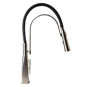 ALFI brand ABKF3023-BN Kitchen Faucet, 20.5"H, Brushed Nickel