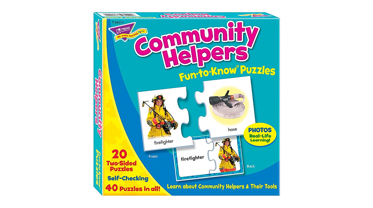 Fun Community Helpers Puzzles for Kids | Simple & Educational