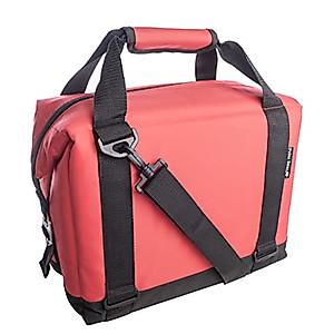 Polar Bear Coolers 12 Pack Original Soft Cooler Red