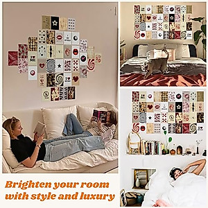 97 Decor Downtown Girl Room Decor - 40 Pcs Downtown Girl Posters Y2k Pictures, Coquette Room Decor Aesthetic, Retro Y2k Collage Kit, Rockstar Coquette Wall Art Prints (4x6 Inches)