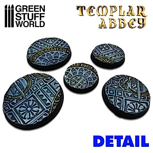 Green Stuff World Rolling Pin - Templar Abbey 2987, GSW-2987