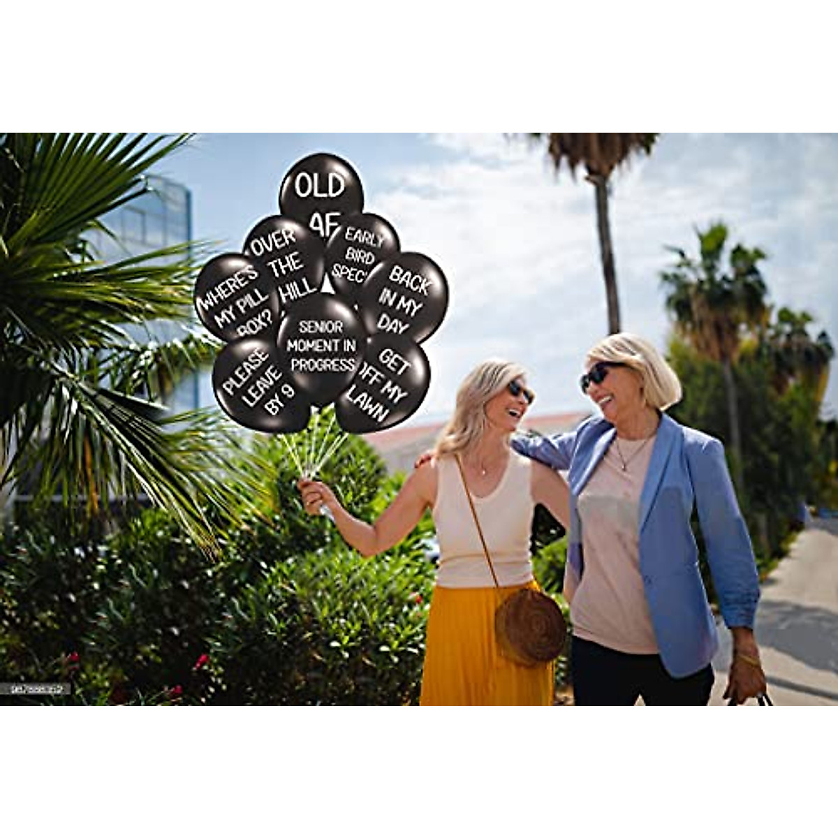 Funny Abusive Balloons | Fun Decoration for Adult Birthday Party | 8 Pack with Different Phrases (8 Pack)