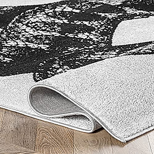 NuLOOM Thomas Paul Serpent Area Rug, 5' x 8', Black and White