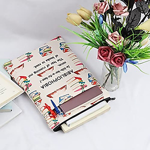 Book Nerd Book Sleeve Reading Book Protector Book Lover Gift Abibliophobia Book Cover Bookworm Gift Book Club Gift