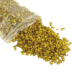 AMLESO 33ml Micro Landscape Leaves Model Scenery Grass Tufts Table Diorama Railway Scene Accessories Leaf for Fairy Garden Bonsai Ornaments, Yellow