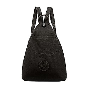 Eshow Small Backpack Purse for Women Nylon Shoulder Bags Anti-Theft Backpacks Causal School Rucksack