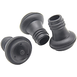 Wine Stoppers, Vacuum Stoppers for Wine Saver Vacuum Pump Preserver Edible Grade Rubber Wine Stopper, Keep Your Wine Fresh Pack of 6