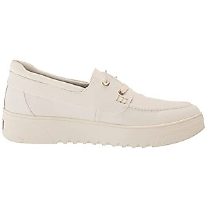 Dr. Scholl's Shoes Women's Get Onboard Oxford, White, 8