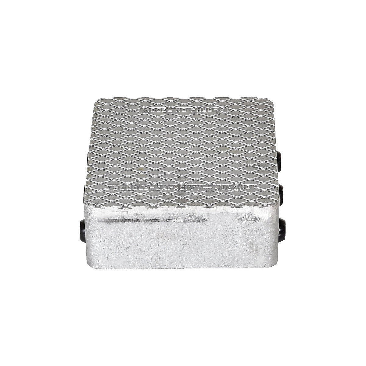 Vestil VPRDO-6 Cast Aluminum Propel Dolly, 9000 lbs Capacity, 12-1/2" Length x 8-1/2" Width Deck, 4-1/4" Overall Height