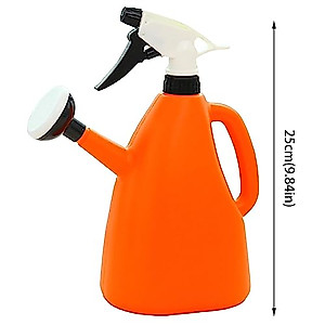 Dorm Appliances Indoor Watering Can Small Watering Cans for House Bonsai Garden Flower with Detachable Sprayer Head Water Can for Outdoor Watering P Lants (Blue, One Size)