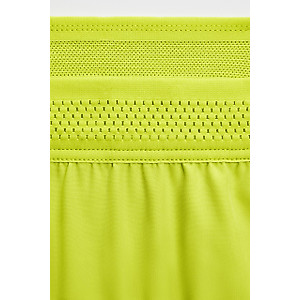 Fabletics Men's The Fundamental Short (Lined), Workout, Running, Training, Gym, Yoga, Ultra Lightweight, Athletic, 7" Inseam, XL, Zest