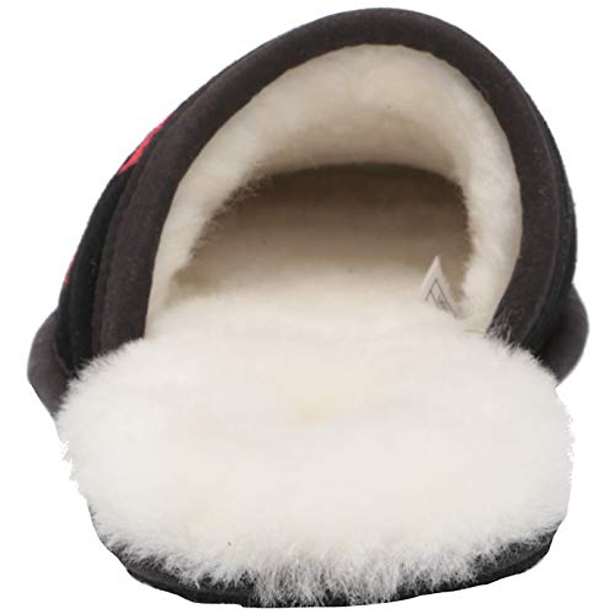 UGG Scuff Logo Slipper, Black, Size 11