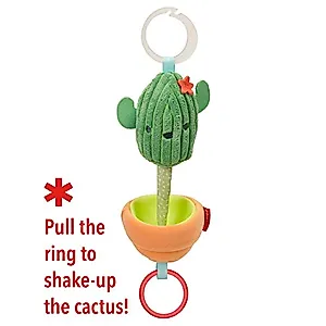 Skip Hop Baby Stroller Toy, Farmstand Grow & Play Jitter, Cactus