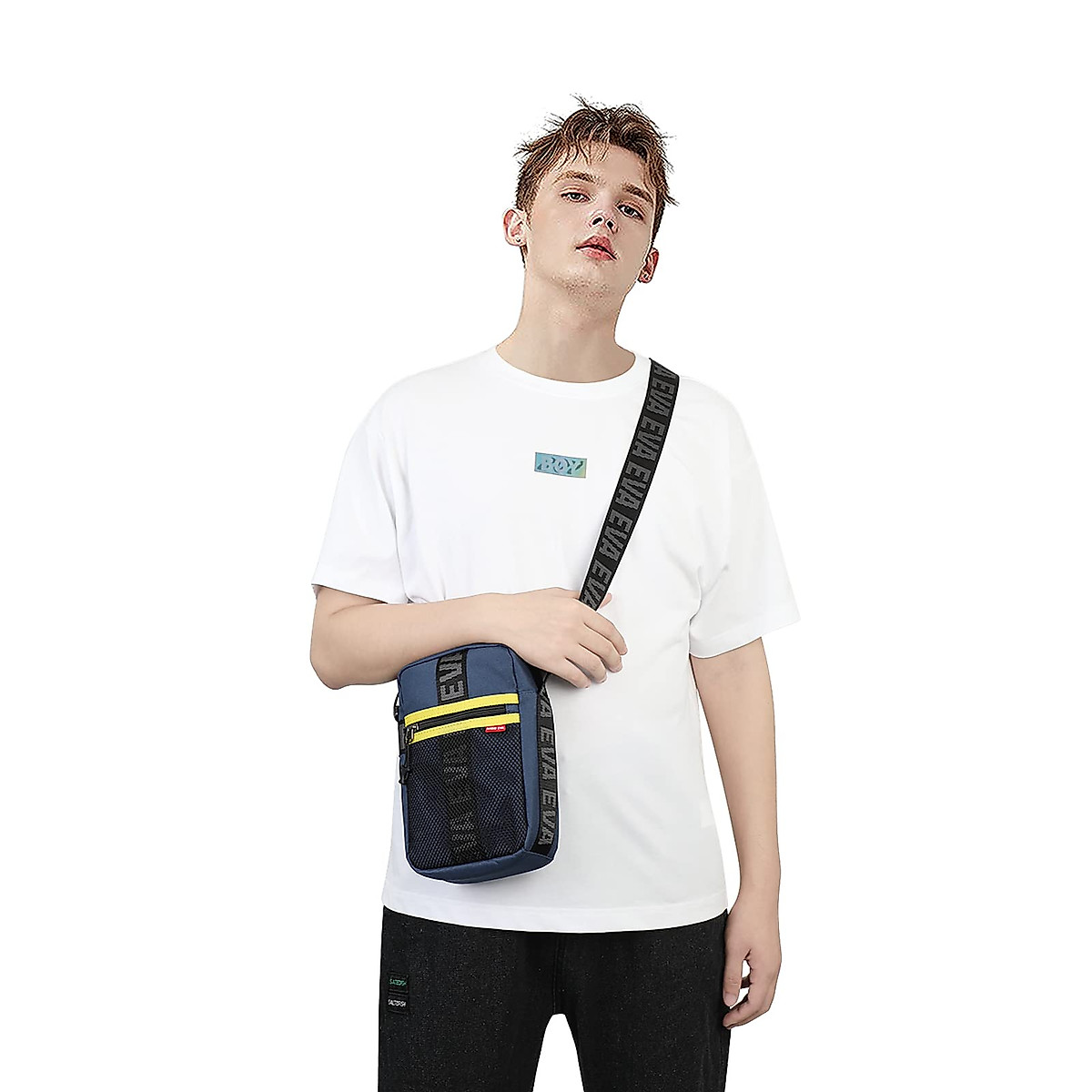 FIREFIRST Evangelion Mini Shoulder Bag RADIO EVA 10th Anniversary Crossbody Bag Worn by Asuka