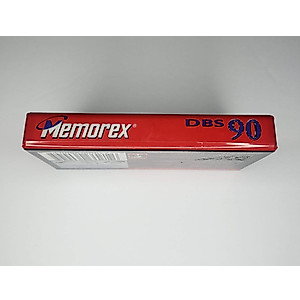 Memorex DBS 90 Single Blank Audio Cassette Tape Vintage