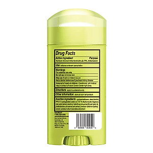 Ban Antiperspirant Deodorant Invisible Solid 2.6 oz (73 g)