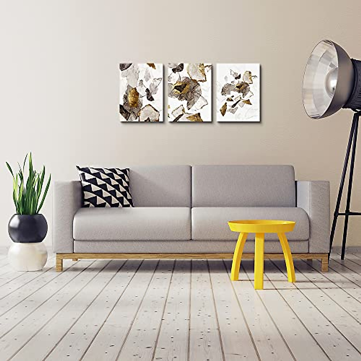 Canvas Wall Art For Living Room Family Wall Decor For Bedroom Fashion Kitchen Wall Pictures Artwork Office Canvas Prints Abstract Paintings Modern Bathroom Home Decorations 12" X 16" 3 Piece Set