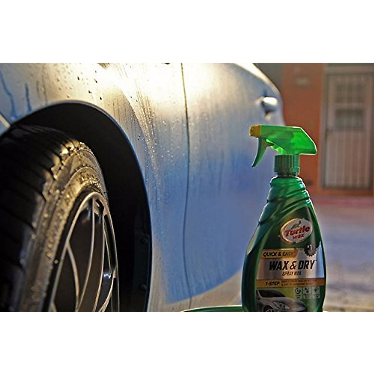 Turtle Wax T-9 1-Step Wax & Dry - 26 oz. (Pack of 2) with Microfiber Towel