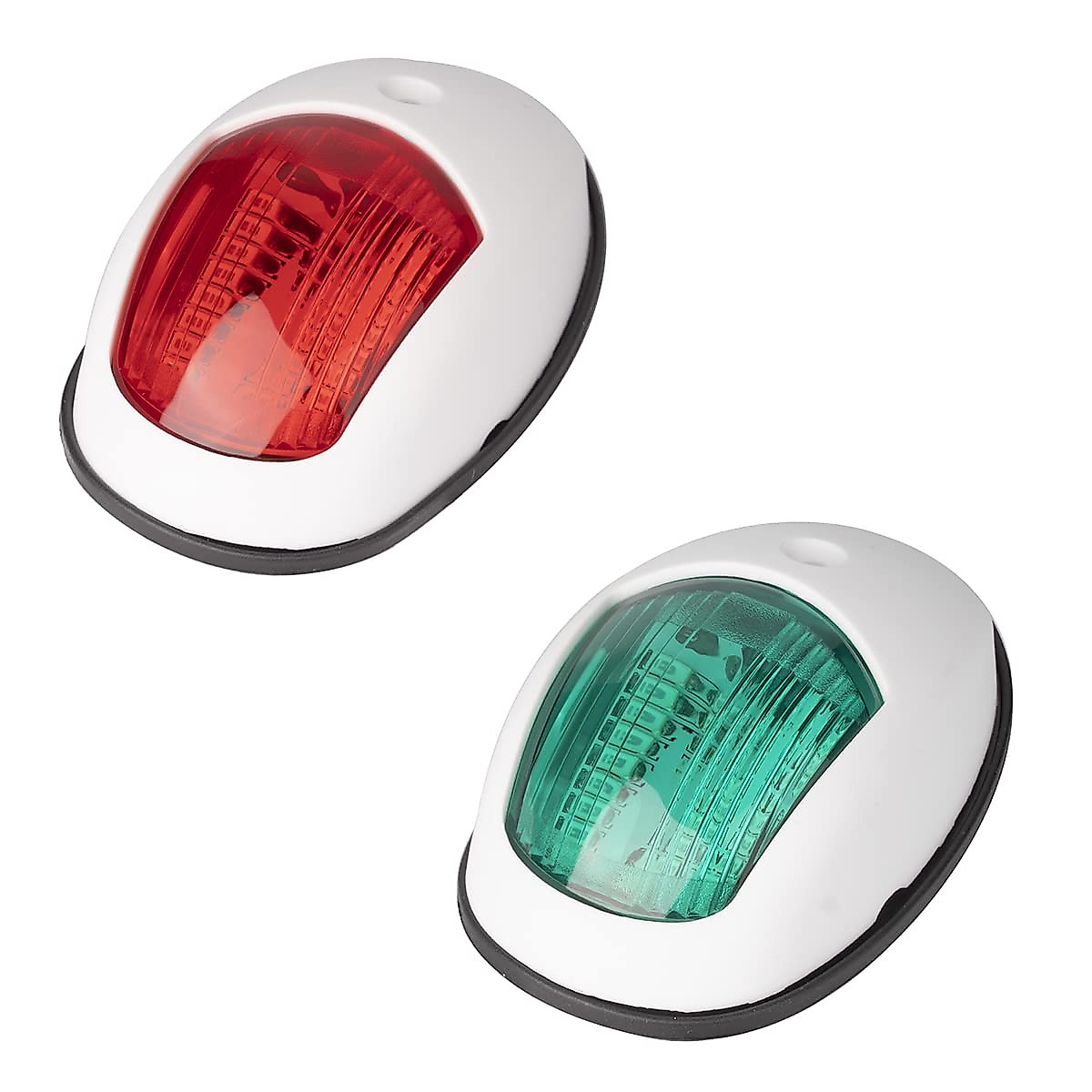LYCAEA Made Boat Navigation Light, Marine Navigation Lights, Bow Light for Boats Led. Ideal for Pontoon and Small Boat (WHITE)