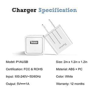 iPhone Charger [MFi Certified] 5 Feet/1.5 Meter Lighting Cable with USB Wall Plug Charge and Sync Compatible with iPhone 14 Pro Max/13/12/11/X/8/7/6s/5/SE iPad Air/Mini/iPod/AirPod