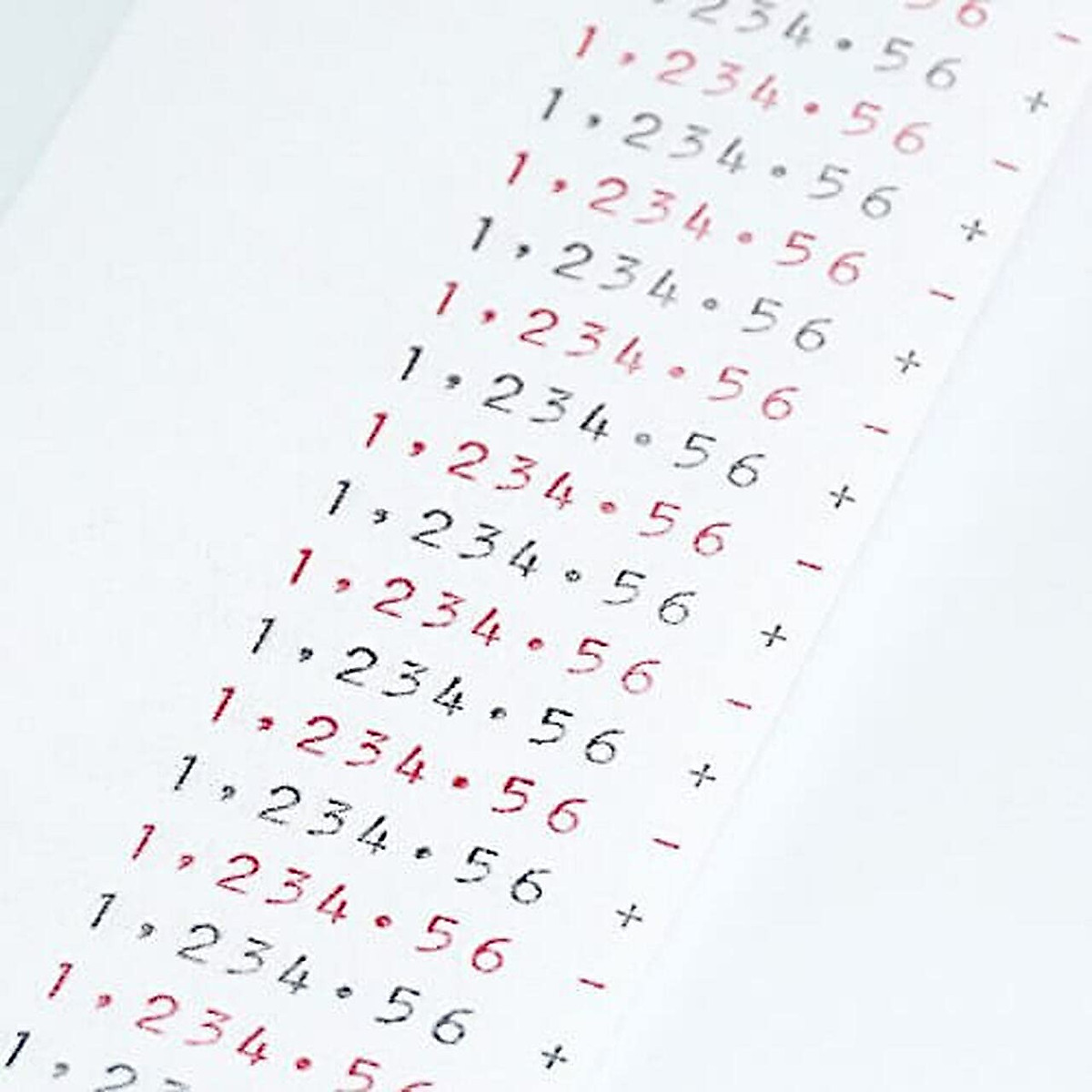 6 Calculator Ribbons Replacement for Canon MP11DX Canon MP-11DX Black Red - Adding Machine Ribbon Canon mp 11dx Ink canonmp11dx - Calculator Ribbon Universal