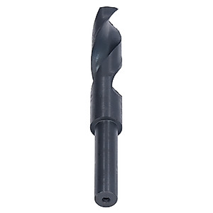 Walfront High Speed Steel Drill Bit, Reduced Shank Drill Bits - 1/2 inch Shank - 18mm/0.7in - for Electric Drills, Industrial Drill Bit, Drill