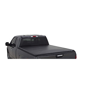 Lund Genesis Tri-Fold Soft Folding Truck Bed Tonneau Cover | 95050 | Fits 2017 - 2023 Ford Super Duty 6' 10" Bed (81.9")