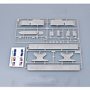 FMOCHANGMDP Submarine 3D Puzzles Plastic Model Kits, 1/48 Scale DKM U-Boat Type VIIC Submarine Model, Adult Toys and Gift, 55Inch