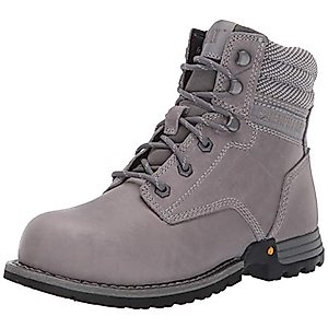 Cat Footwear Women's Paisley 6" ST Industrial Boot, Dolphin, 8