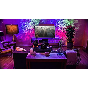 BlissLights Sky Lite 2.0 Star Projector and BlissGlow Strip Light Bundle (16.4ft) - Smart App Control