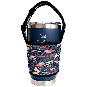 MOSAJOY Thank You Gifts for Women Sometime You Forget You're Awesome So This Is Your Reminder Wine Tumbler- Birthday Gifts for Friend 20oz Stemless Insulated Cup with Lid (You Are Awesome, Navy Blue)