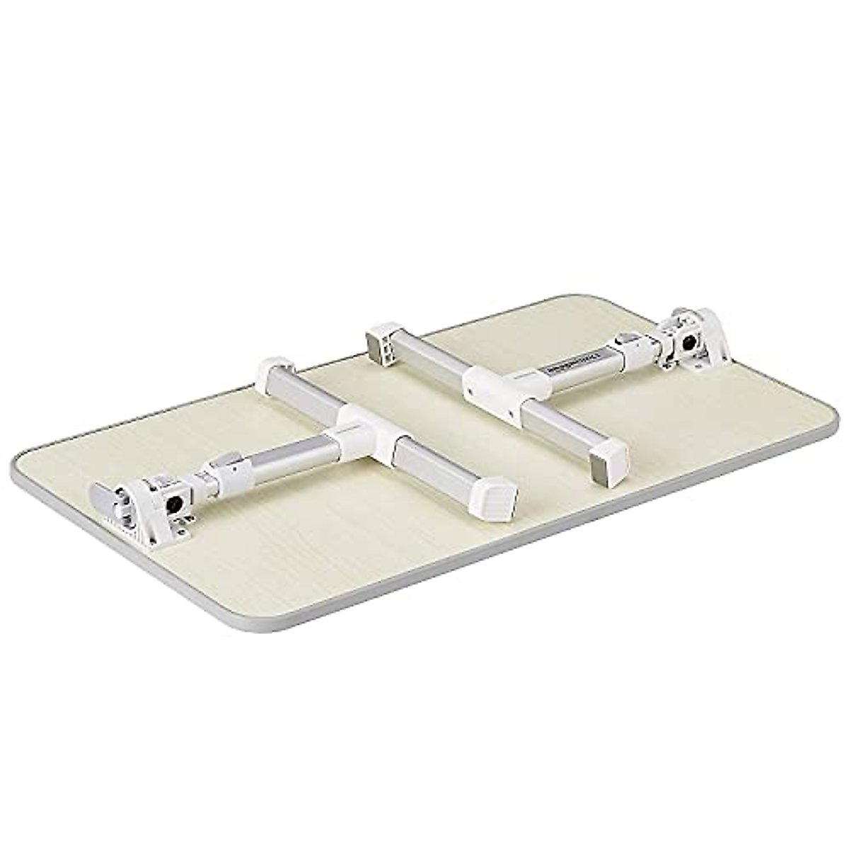 Amazon Basics Adjustable Laptop Tray Table - Lap Desk Fits up to 17-Inch Laptop - Medium