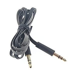 Aux Audio Cable Compatible with Amazon Fire 7 Kids Edition (2019 Release), Kindle Fire HDX 8.9 (2013 Release),7 (2013 Release) - 3.5mm Adapter Car Stereo Aux-in Cord Speaker Jack Flat Wire