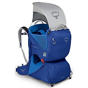 Osprey Poco LT Lightweight Child Carrier and Backpack for Travel, Blue Sky