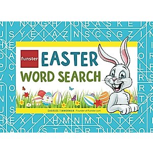 Funster Easter Word Search: Easter basket stuffer