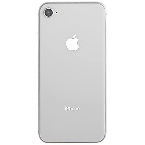 Apple iPhone 8, US Version, 64GB, Silver - Unlocked (Renewed)