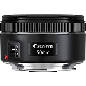 Canon Portrait and Travel Two Lens Kit with 50mm f/1.8 and 10-18mm Lenses (Renewed)
