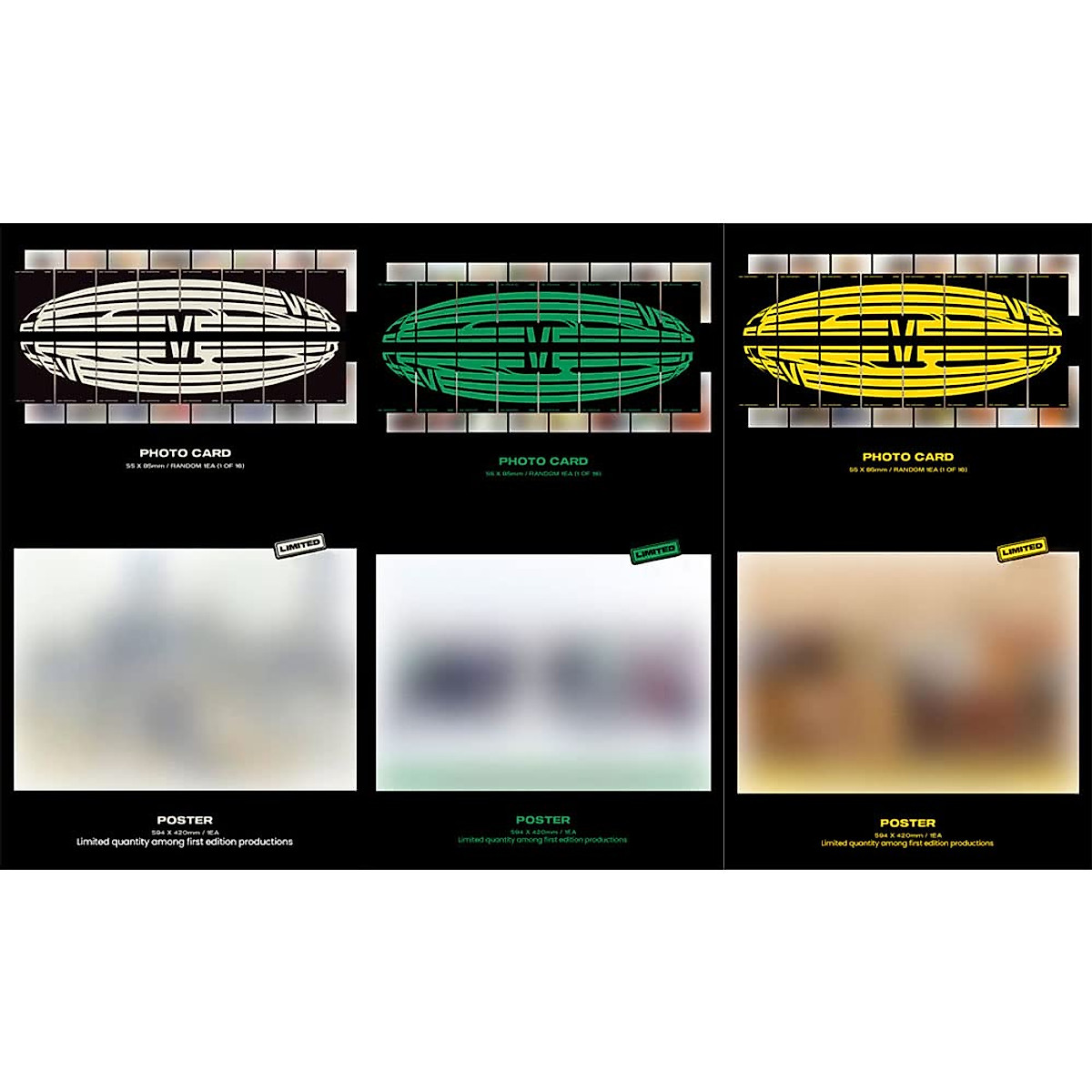 ATEEZ - ZERO : FEVER EPILOGUE Album Set [A Ver. + DIARY Ver. + Z Ver.] (Folded Poster), CMCC11681