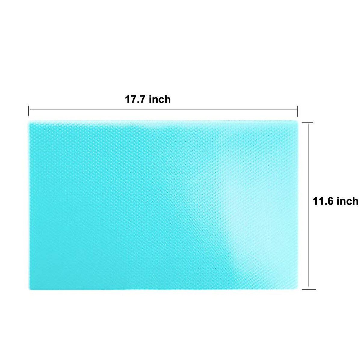 PaWuKi Refrigerator Mats, Washable Waterproof Drawer Table Mats Refrigerator Liners for Cabinets Storage Kitchen and Placemats