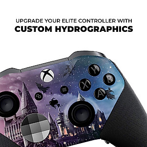 Harry Pottr X-box Elite Controller Series 2 Limited Edition by DreamController Custom Elite Series 2 Controller for X-box One/Series X/S Made with Advanced Hydro-Dip Paint Technology (Not Just a Skin)