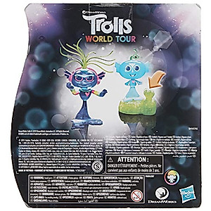 Trolls World Tour Techno Reef Bobble Set with 2 Figures, Movie-Inspired Toy, Poppy Character, Age 4+
