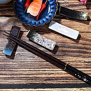 4 Pieces Japanese Chopstick Holders, Ceramic Chopstick Rest
