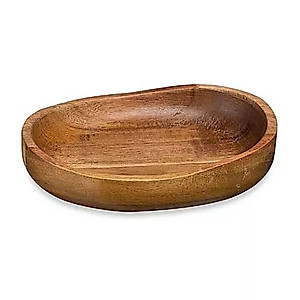 6pcs Natural Bamboo Bathroom Accessories Wooden Bathroom Accessories Set (6)